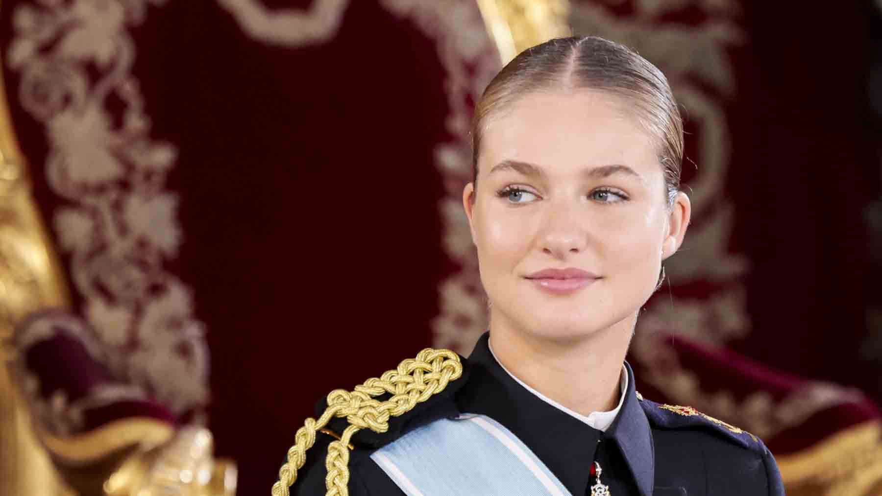 La prensa internacional recoge el incómodo momento de Leonor en el 12 ...