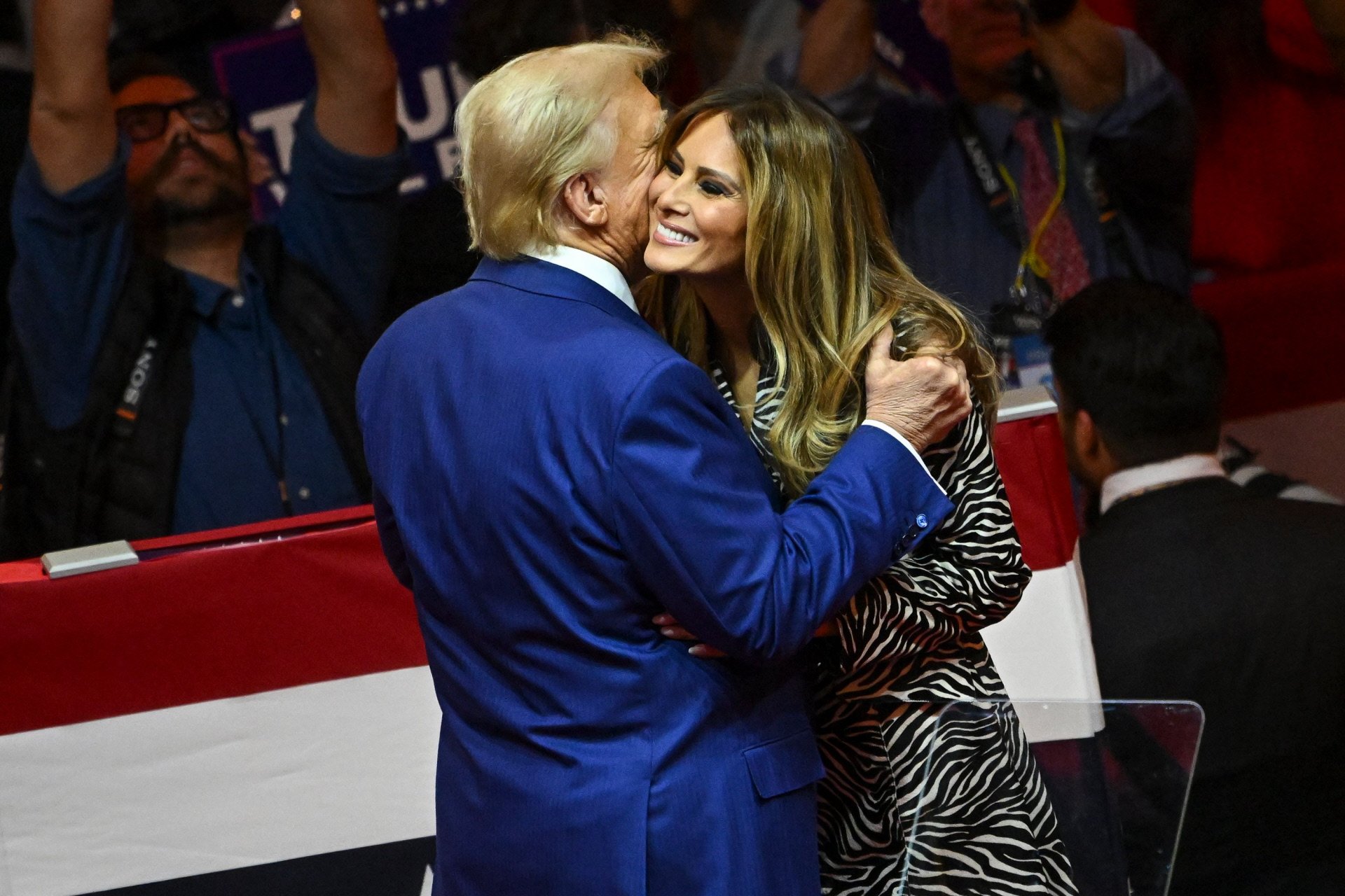 Melania Trump, tan fotografiada como desconocida