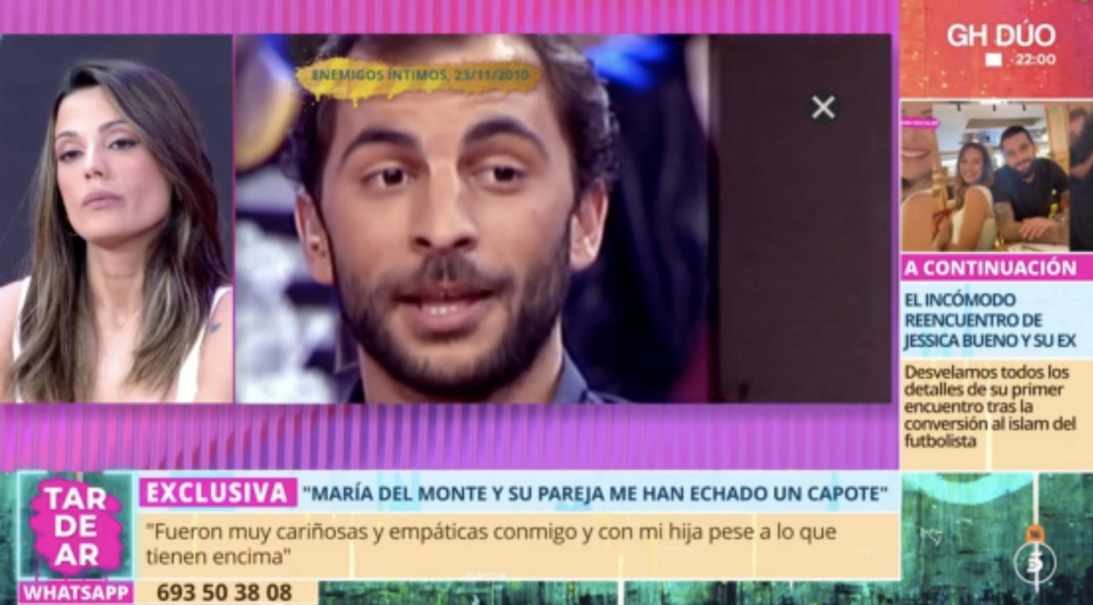 Alba Muñoz, ex pareja de Antonio Tejado, desvela cómo es su relación con María del Monte