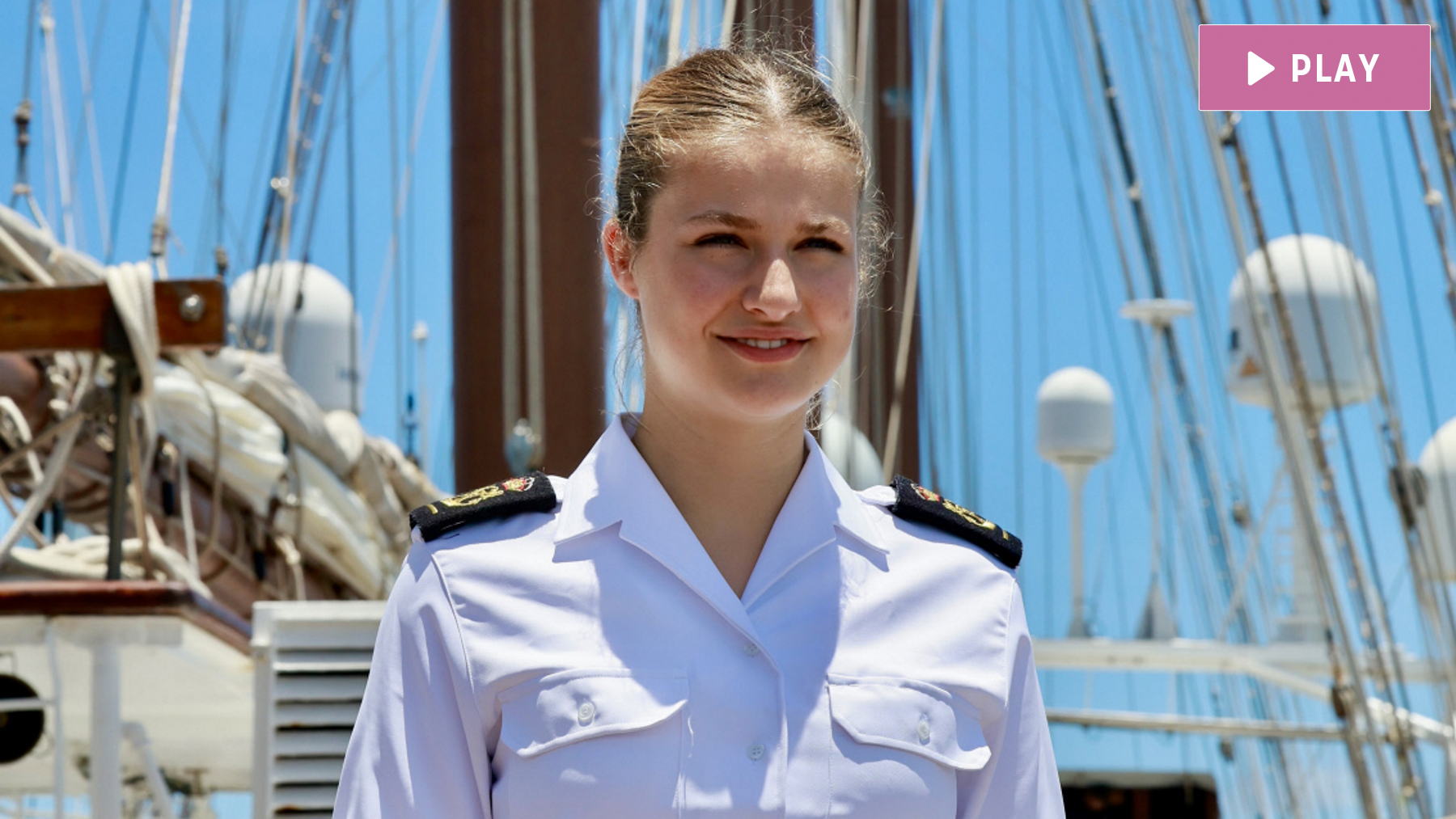 Primeras imágenes de la princesa Leonor en Brasil después de 22 días ...