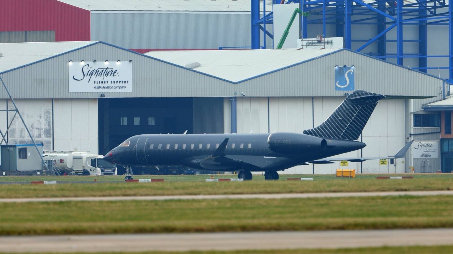 El lujoso avión privado de Cristiano Ronaldo, obligado a aterrizar de ...