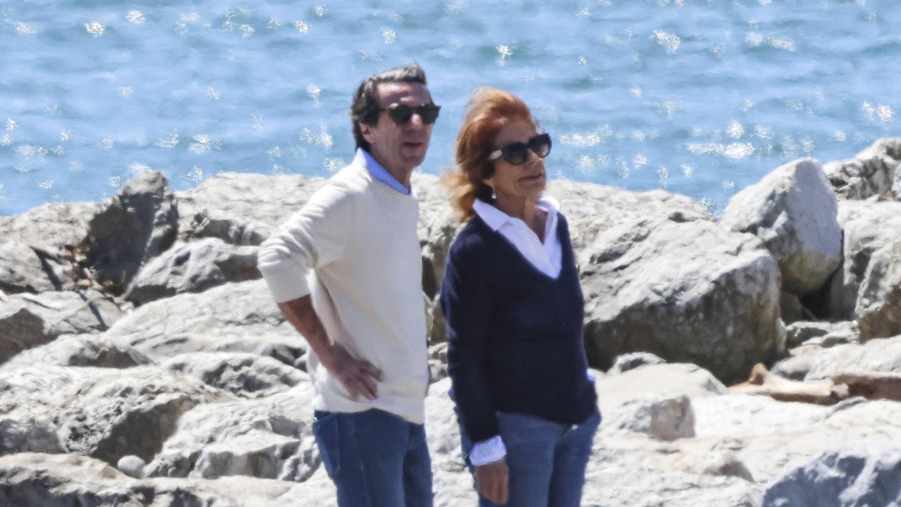 Ana Botella y José María Aznar: imágenes que ilustran su Semana Santa