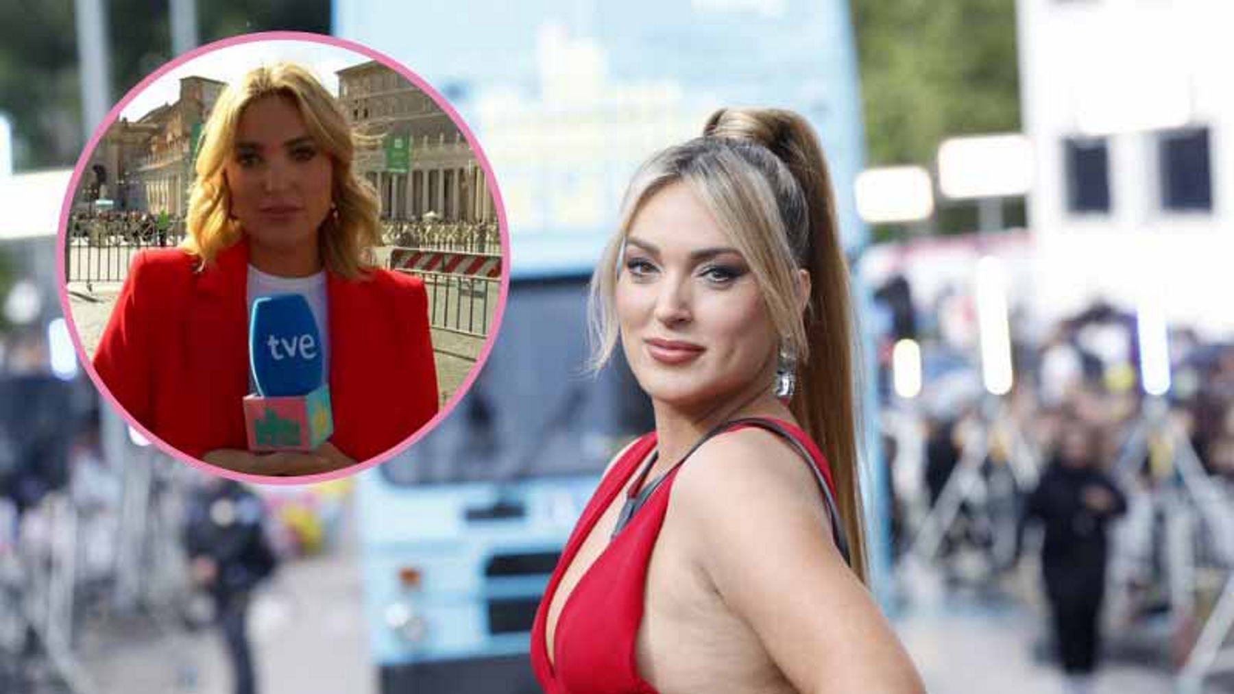 Marta Riesco en El Vaticano con un micrófono de TVE: la gota que ha colmado el vaso