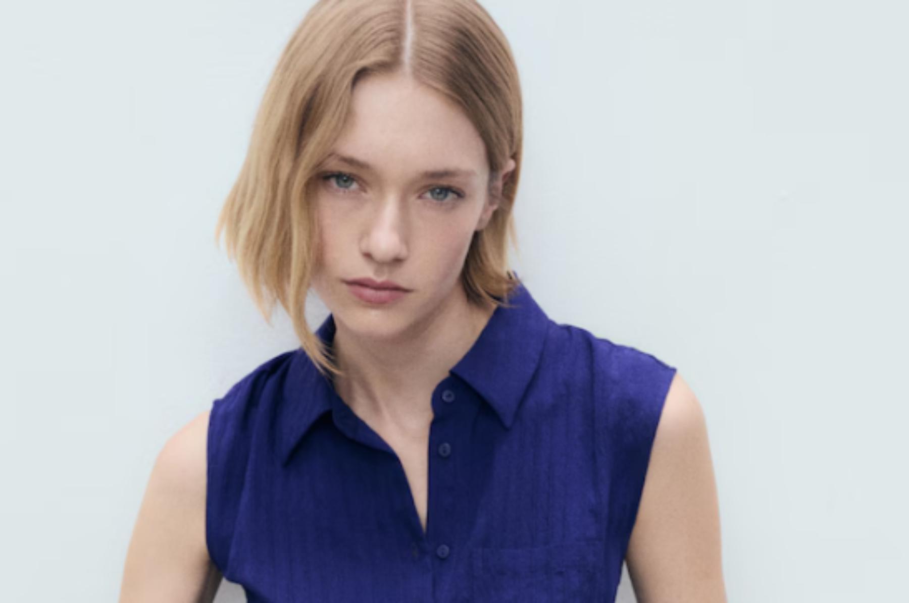 Mango lo vuelve a hacer: este vestido camisero es elegante, favorecedor y no para de agotarse