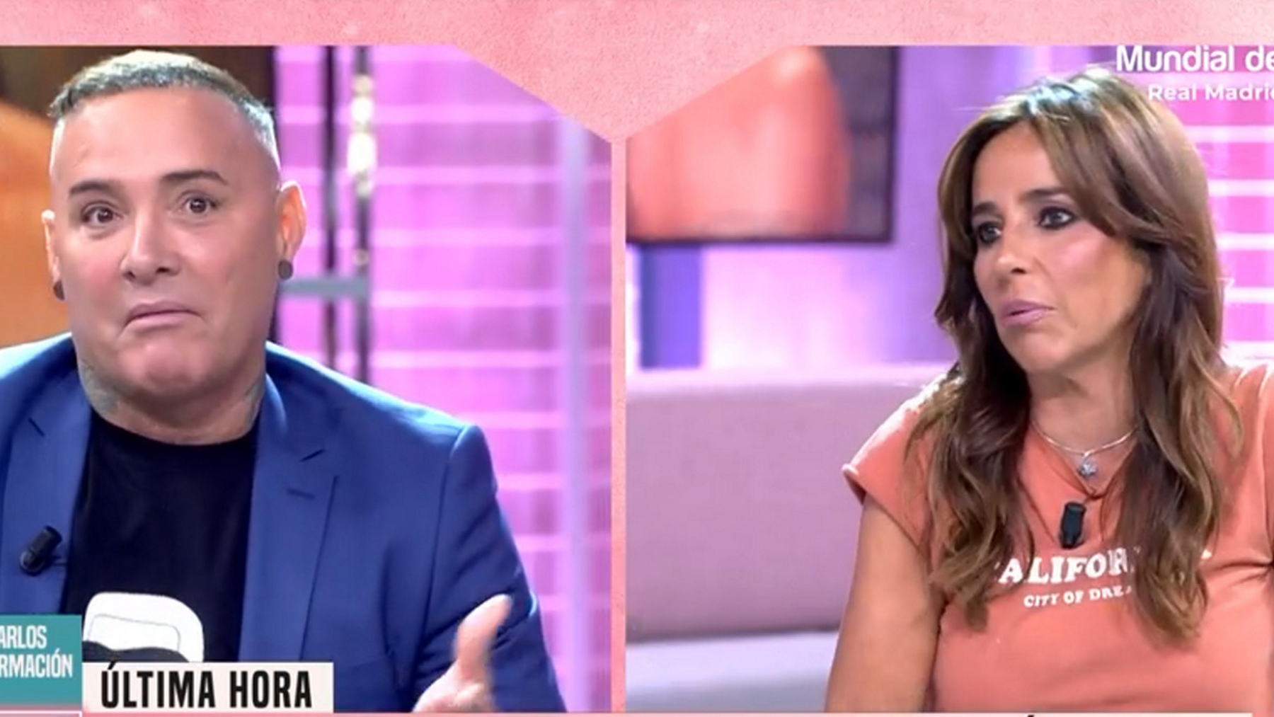 Carmen Alcayde y Dinio García se reencuentran en TV y sorprenden a todos