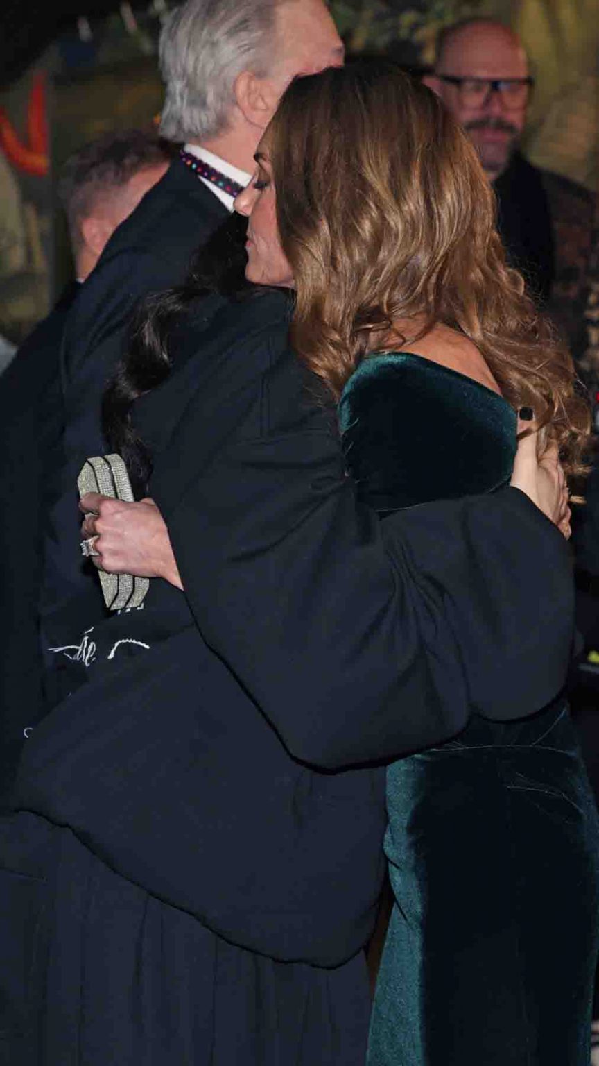 El abrazo de Kate Middleton y Jessie J tras su lucha contra el cáncer