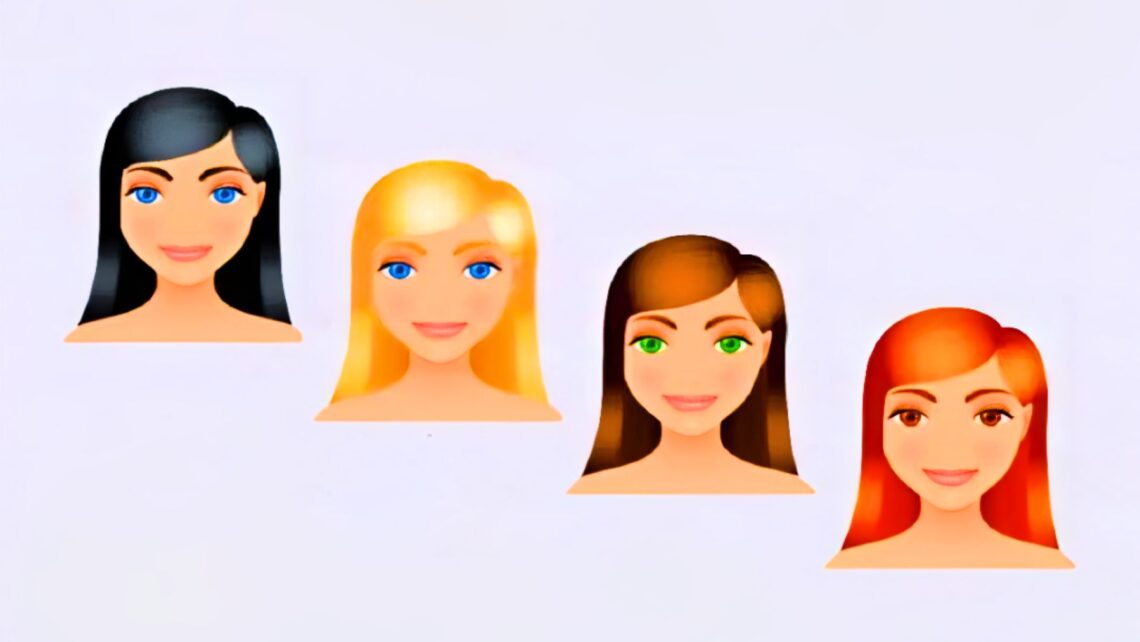 Personality test: Choose your favorite hair color and discover in 15 ...