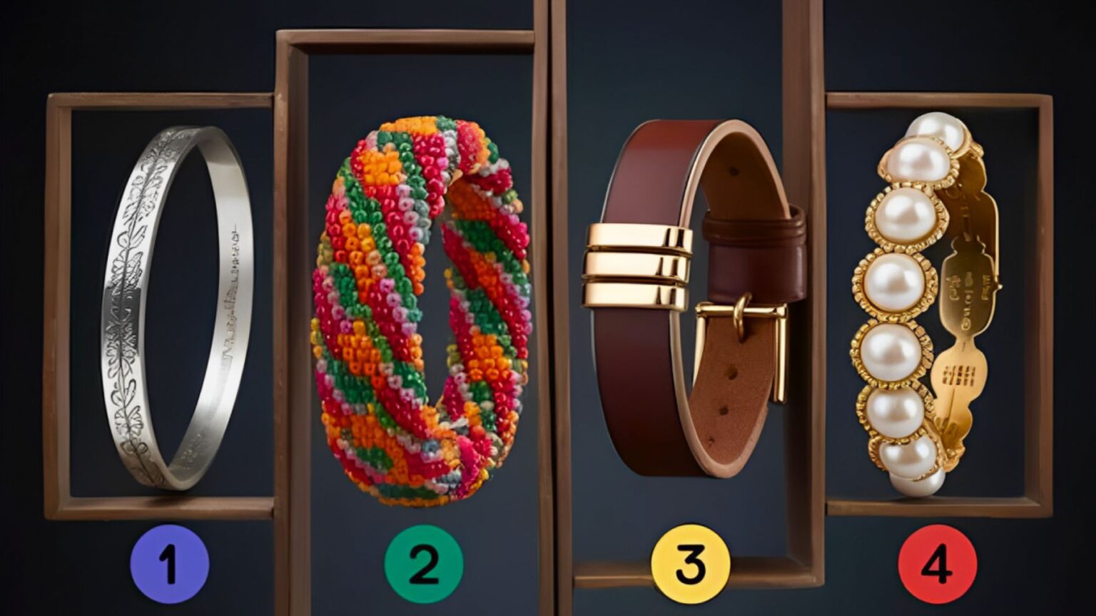 Psychological Test: Choose a bracelet and discover in 30 seconds what ...