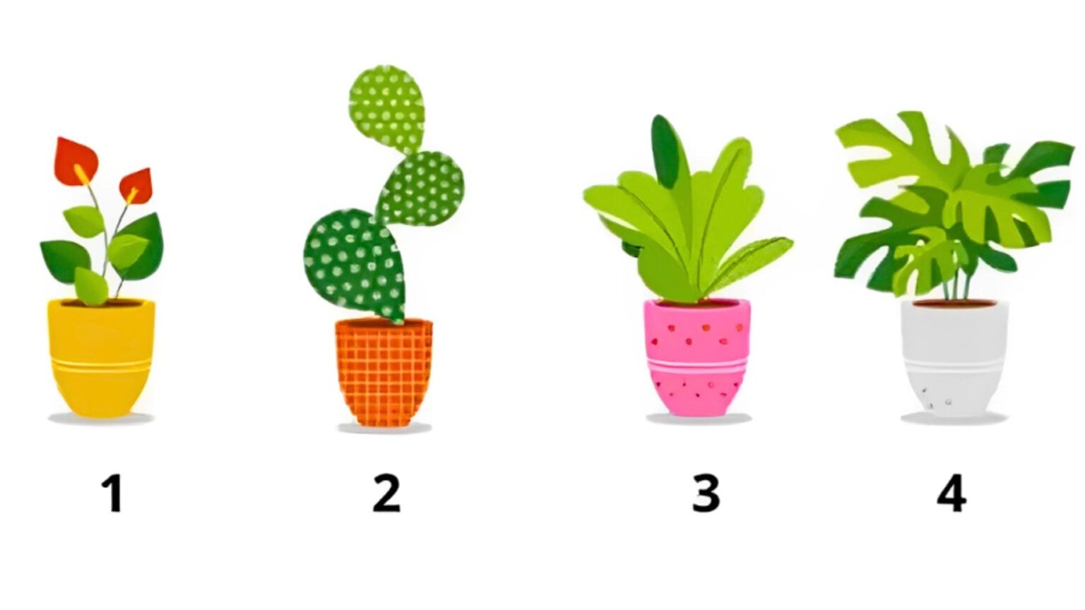 Personality test: Choose a plant and discover your true mental age in ...