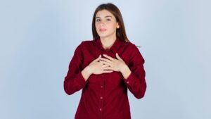 What does it mean to place a hand on your chest while speaking ...