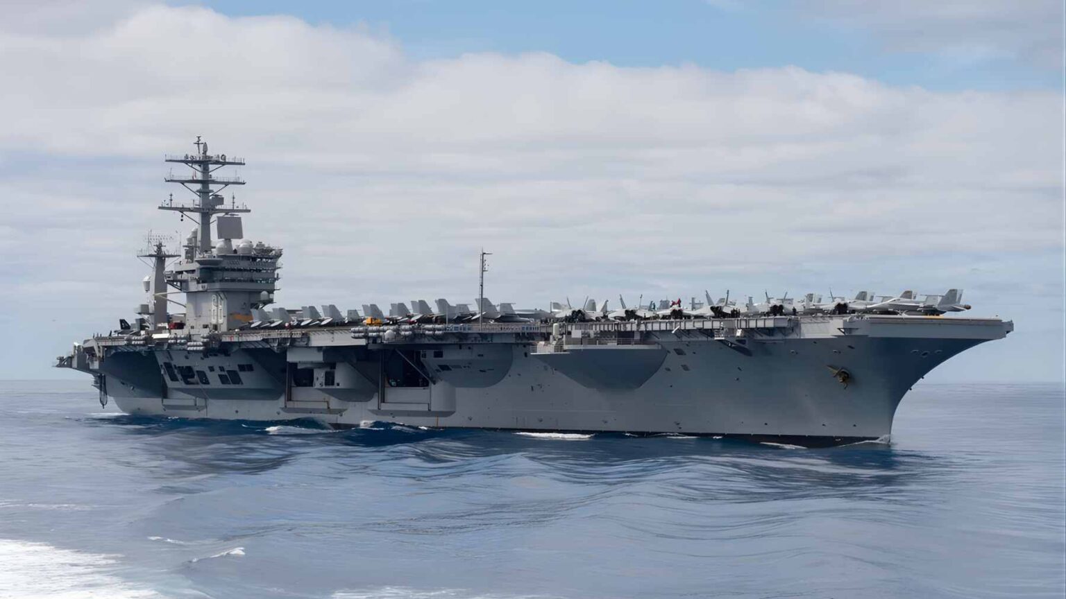 The carrier that defined half a century of U.S. naval power is now ...