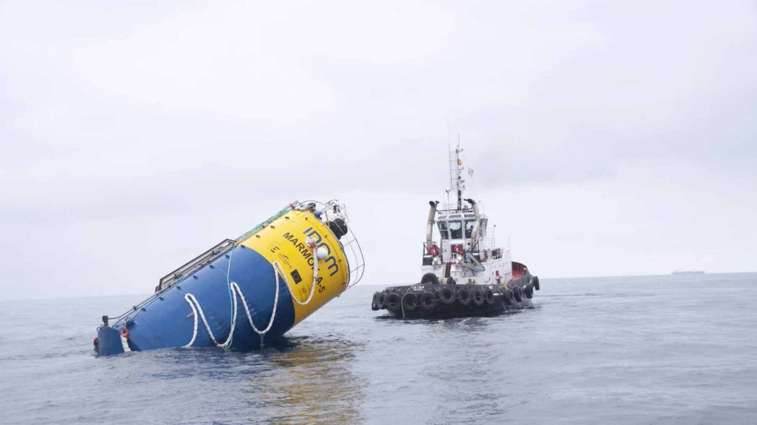 Spain threw a 42-meter buoy into the sea to make electricity, and the ...