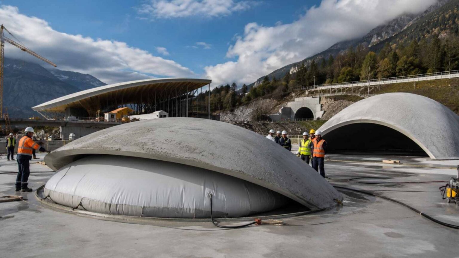 Austrian engineers are inflating hardened concrete with air, and the ...